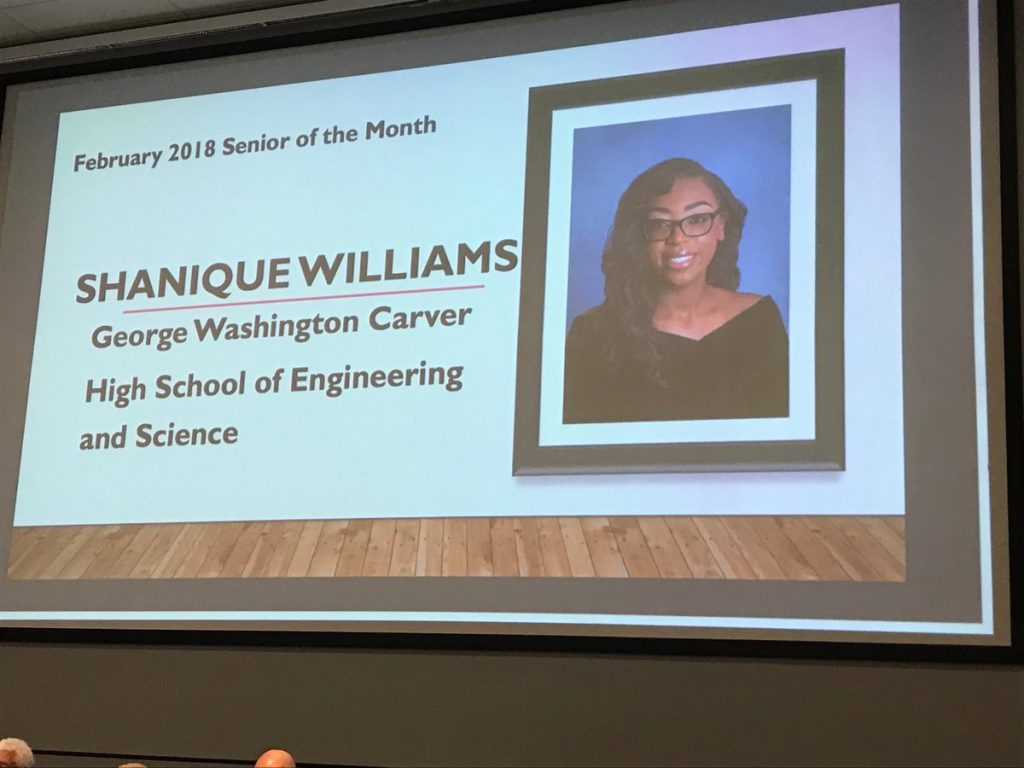 Congratulations to Shanique Williams, Office Depot Senior of the Month ...