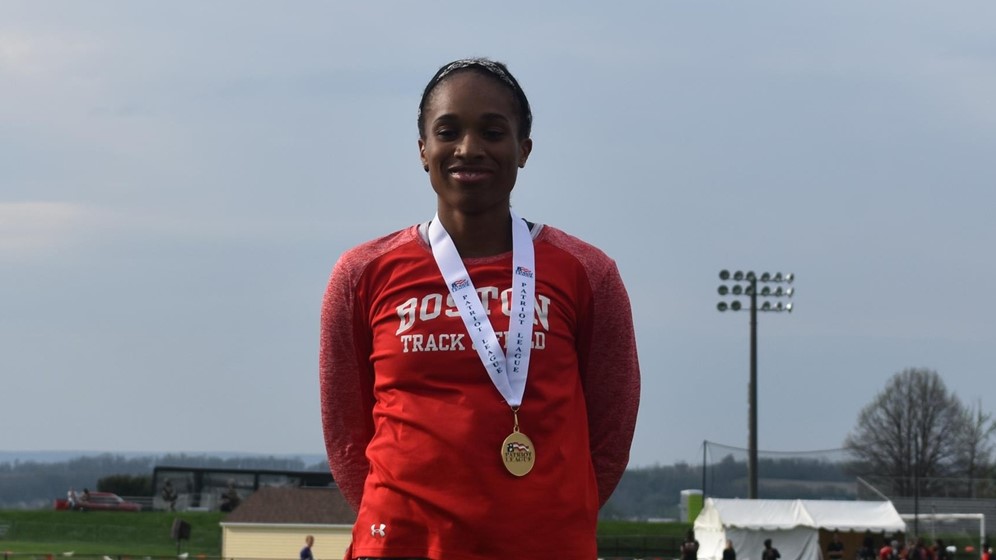 Tehya wins two more championships to finish her track career at BU ...