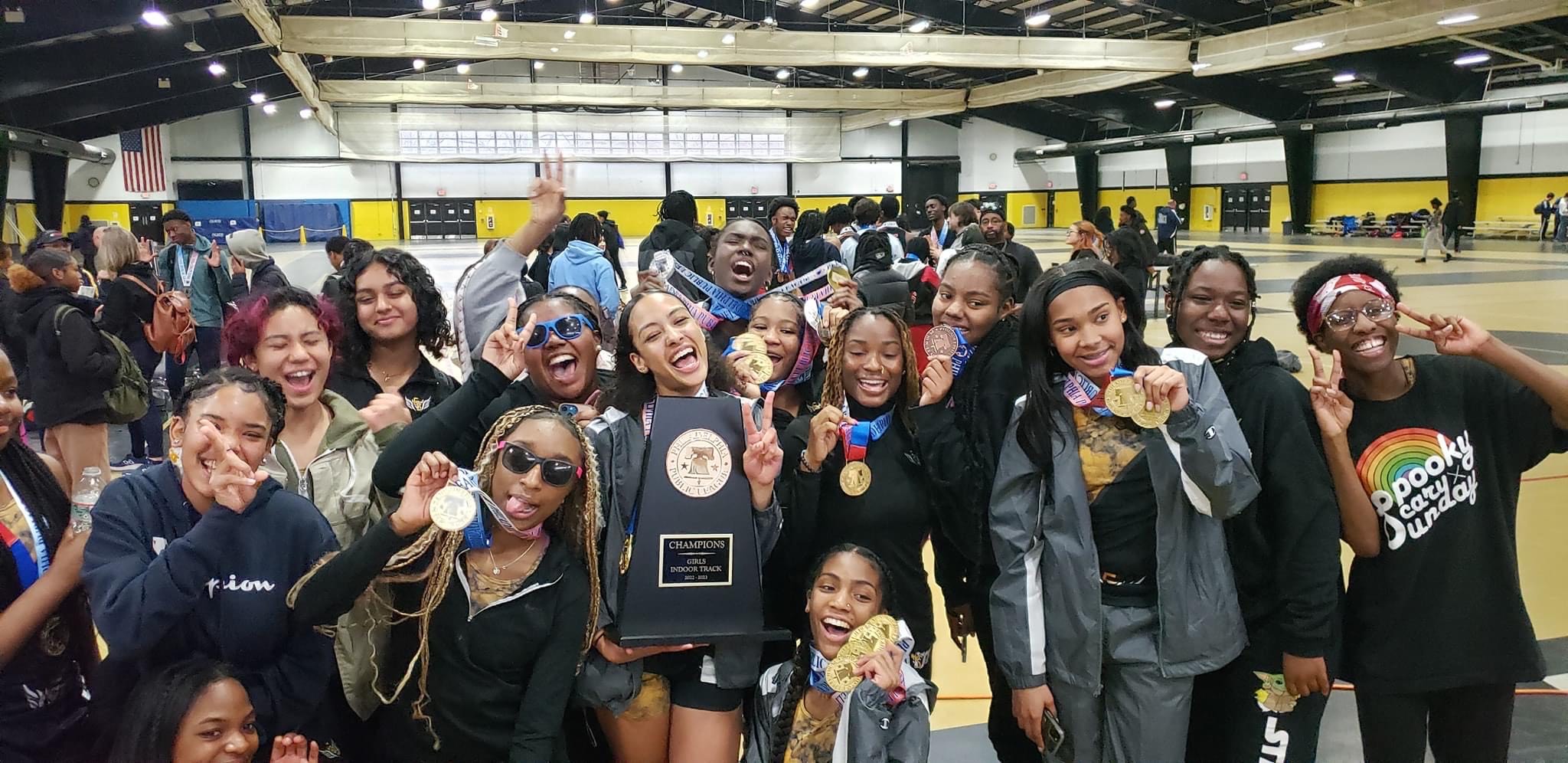 E&S Girls Indoor Track Team wins PPL Championship! - Carver Engineering ...