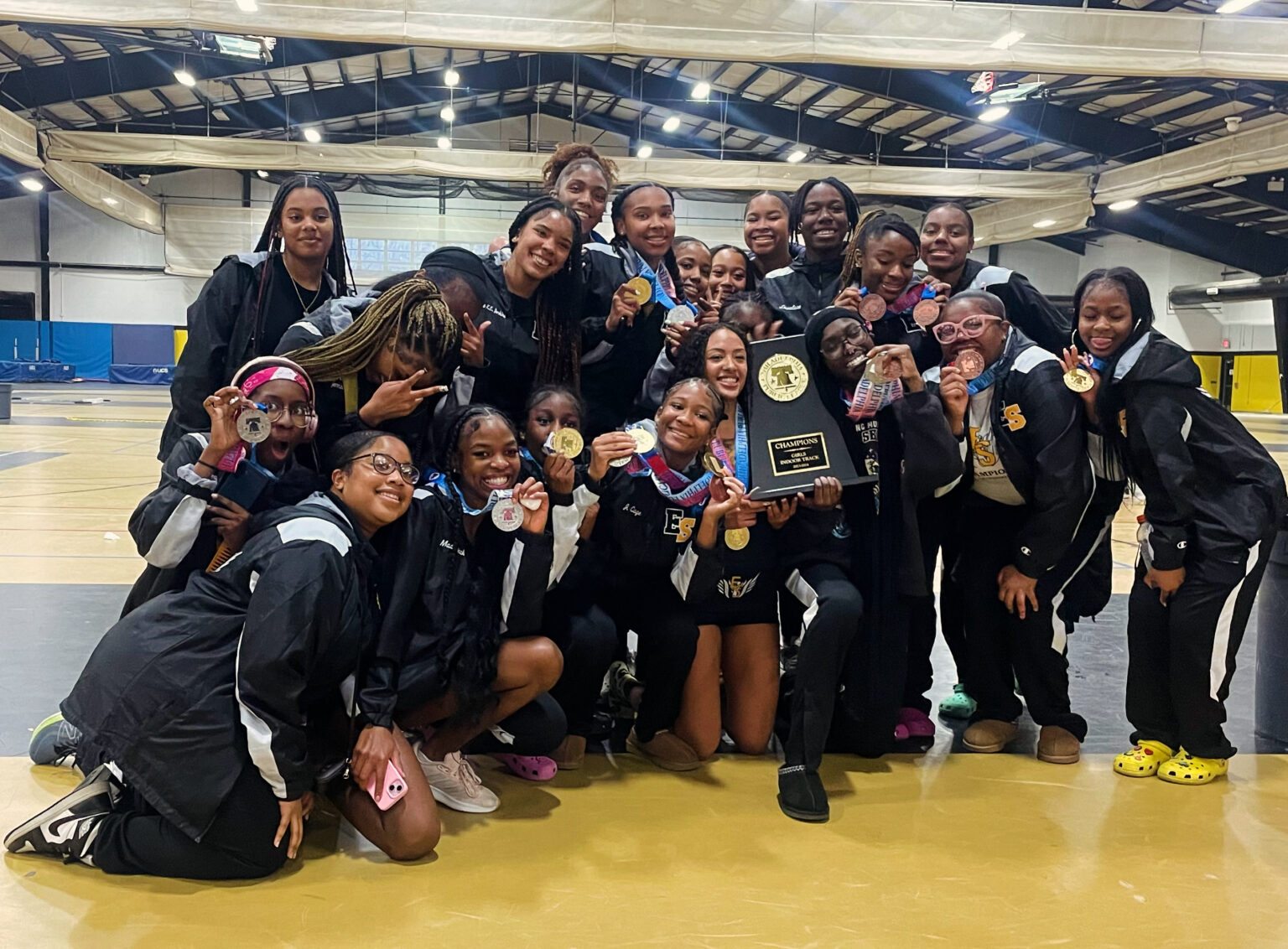 Girls Track Team Wins PPL Championship! – Carver Engineering and Science